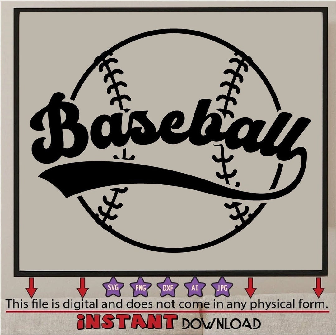 Baseball Ball Svg, Baseball Clipart, Baseball Svg, Sports Svg, Baseball ...