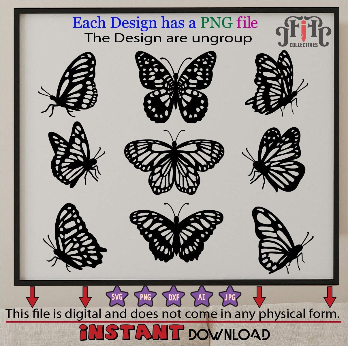 Butterfly Svg, Butterfly Svg Bundle, Butterfly Bundle Cricut SVG Files ...