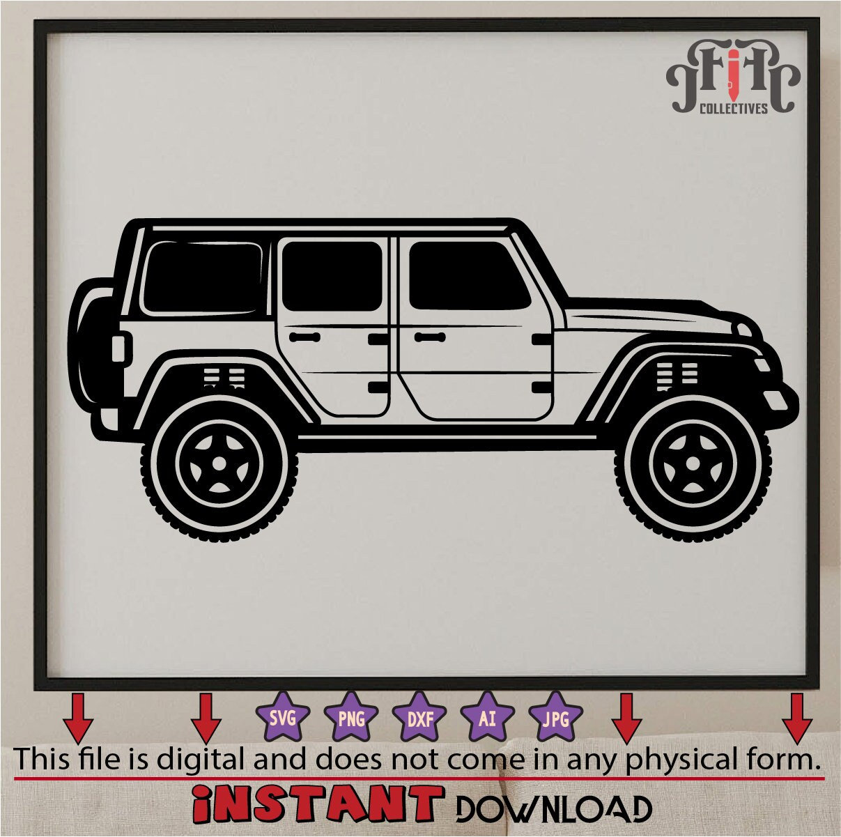 Offroad Car SVG, Offroad SVG, Offraod PNG , Offroad Cut Files for ...