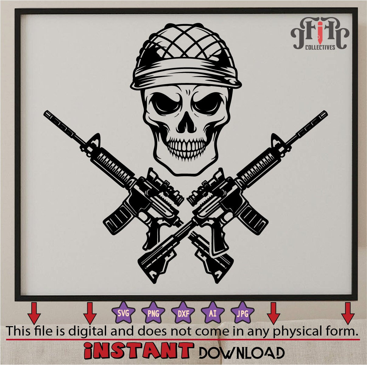 Soldier Skull Svg Soldier Skull Png Soldier Skull Clipart Soldier Skull ...