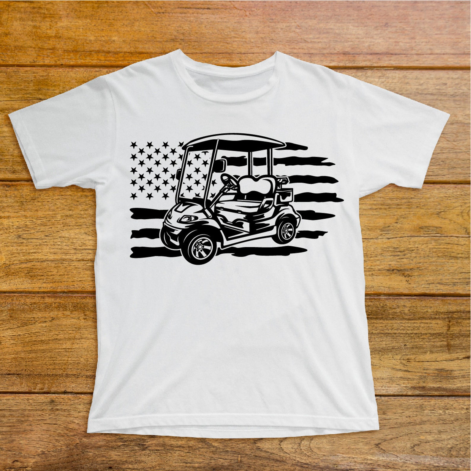 US Golf Cart SVG File | Golf Svg File | Golf Cart Clipart | Golf Cart ...