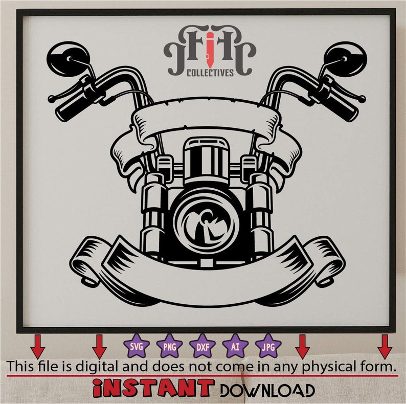 Bikers Digital Art | Bikers Clip Art | Motorcycle SVG | Biker Svg ...