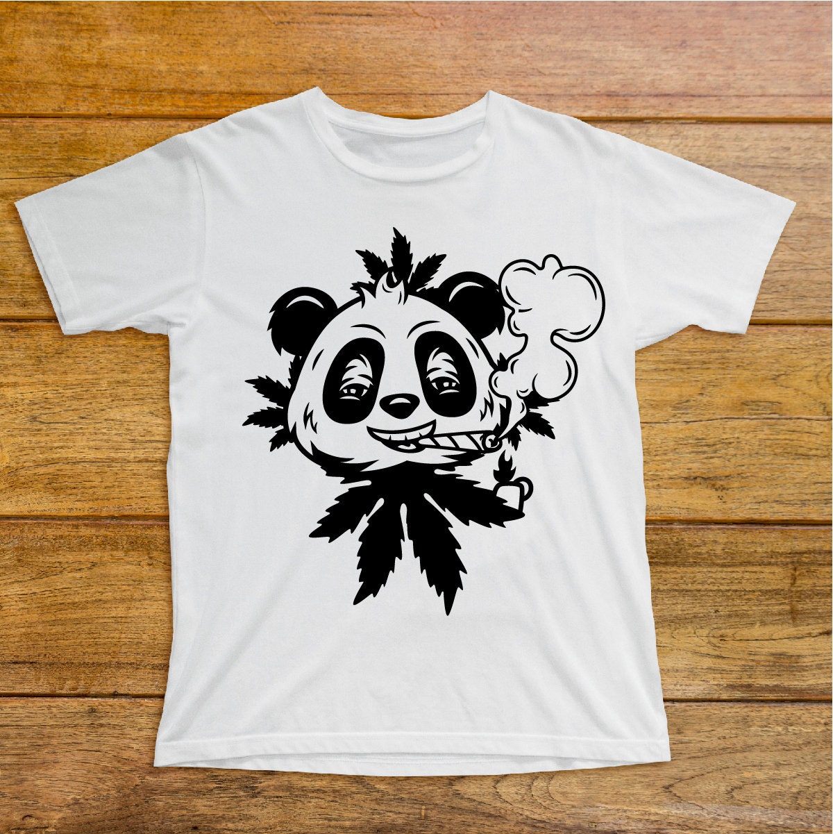 Panda Smoking Joint Svg | High Panda Svg | Smoking Weed Svg | Cannabis ...