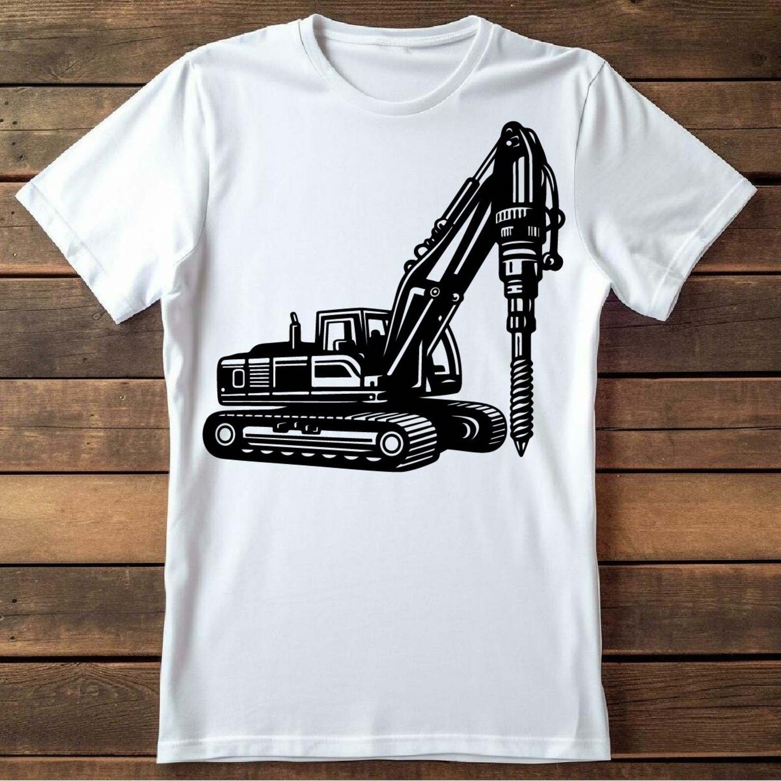 Drilling Vehicle Svg, Drilling Machine Svg, Heavy Equipment Svg ...