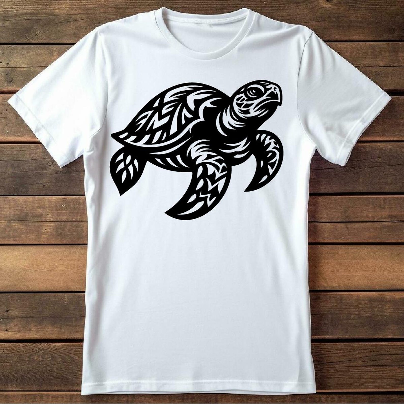 Ocean Majesty: Stunning Sea Turtle SVG - Instant Download for Your ...