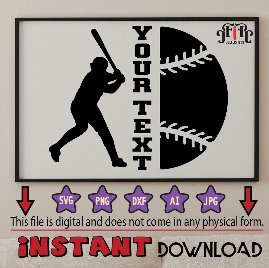 Baseball Team Svg, Baseball Svg, Team, Svg, Eps, Dxf, Png, Silhouette ...