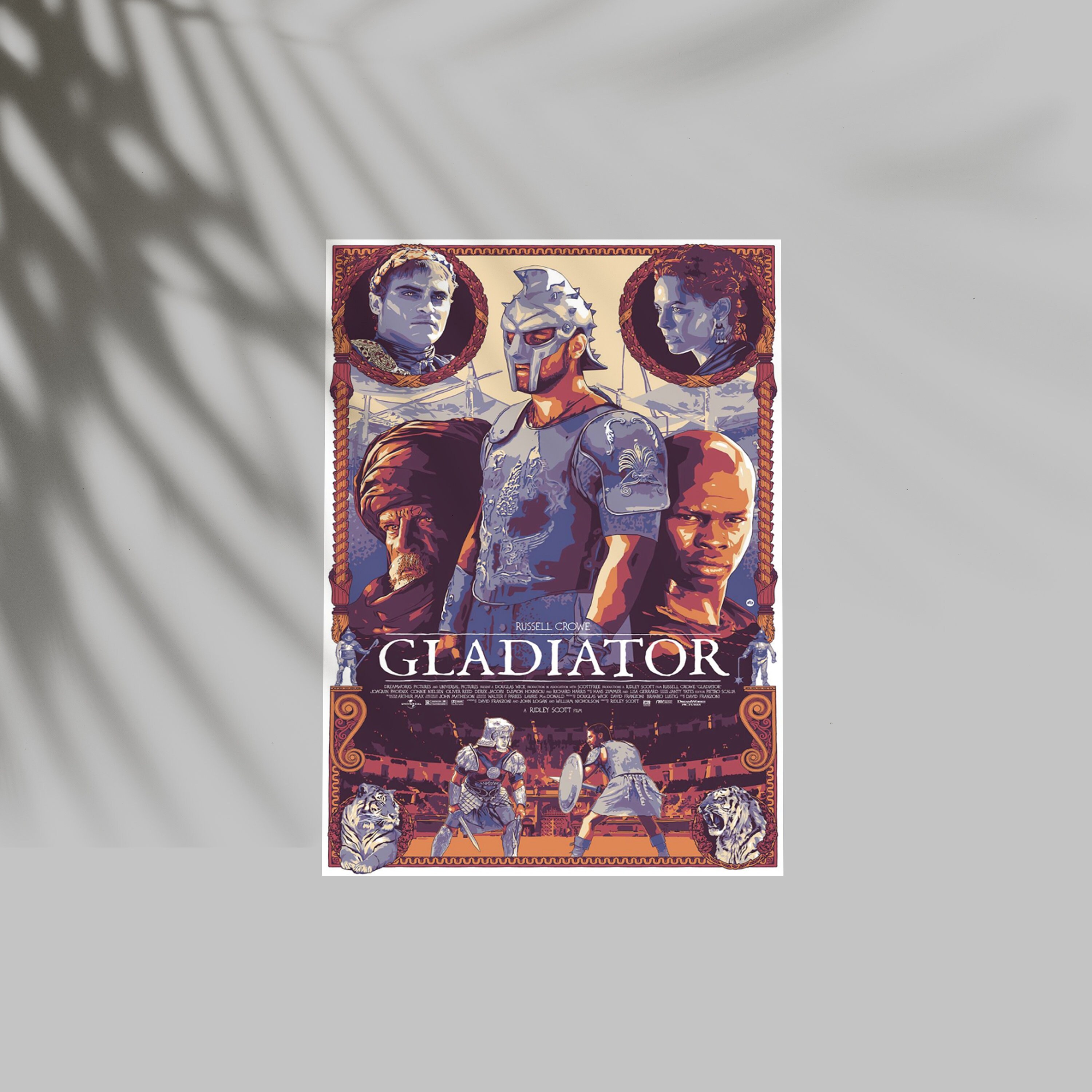 Gladiator 2000 Movie Poster Wall Painting Home Decor Poster - Etsy