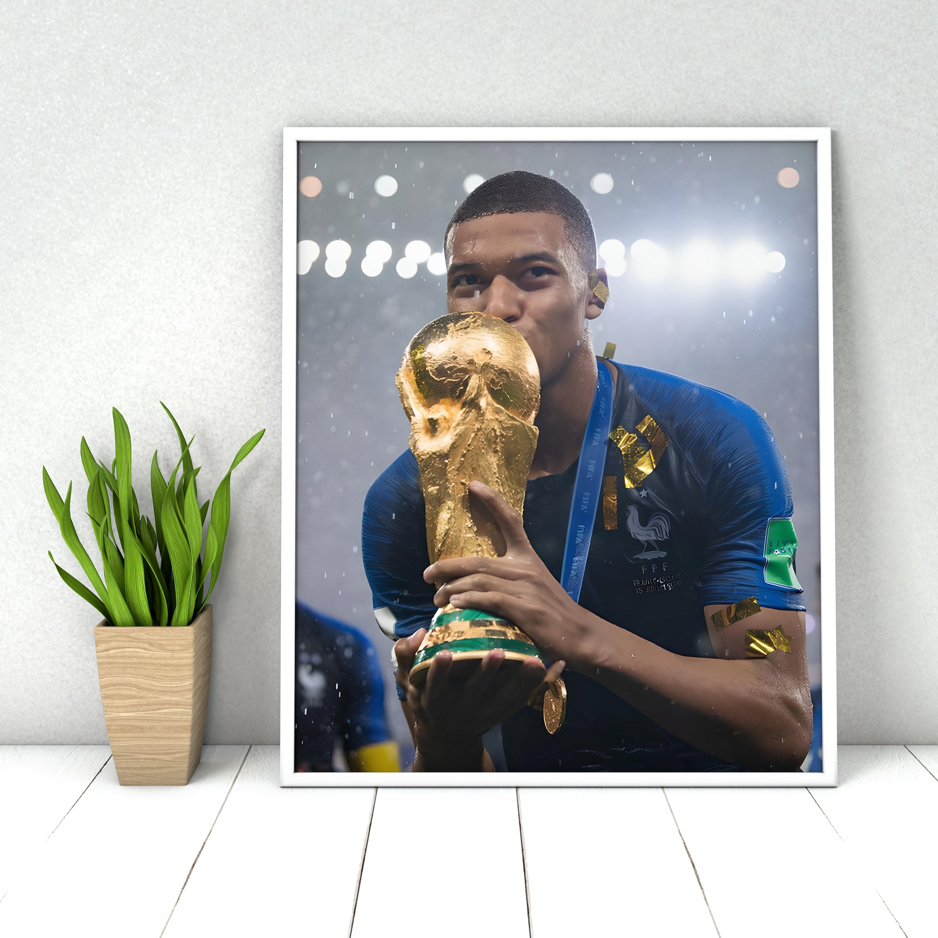 Mbappe Canvas Kylian Mbappe Poster World Cup Wall Art - Etsy Australia