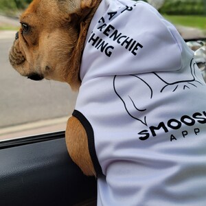 It's a Frenchie Thing Smoosh Face Apparels Logo Pet Hoodie - Etsy