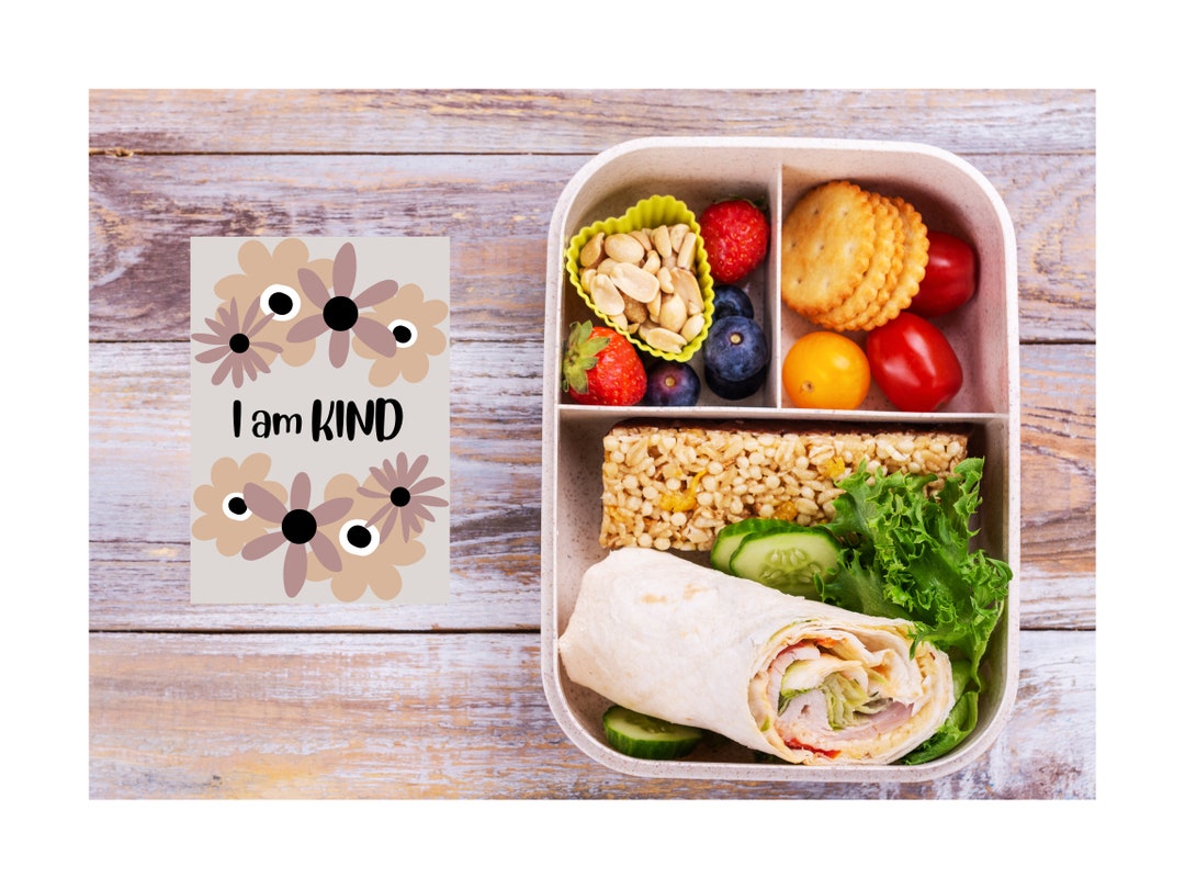 Printable Lunchbox Affirmation Cards Set of 100 Affirmation Cards ...