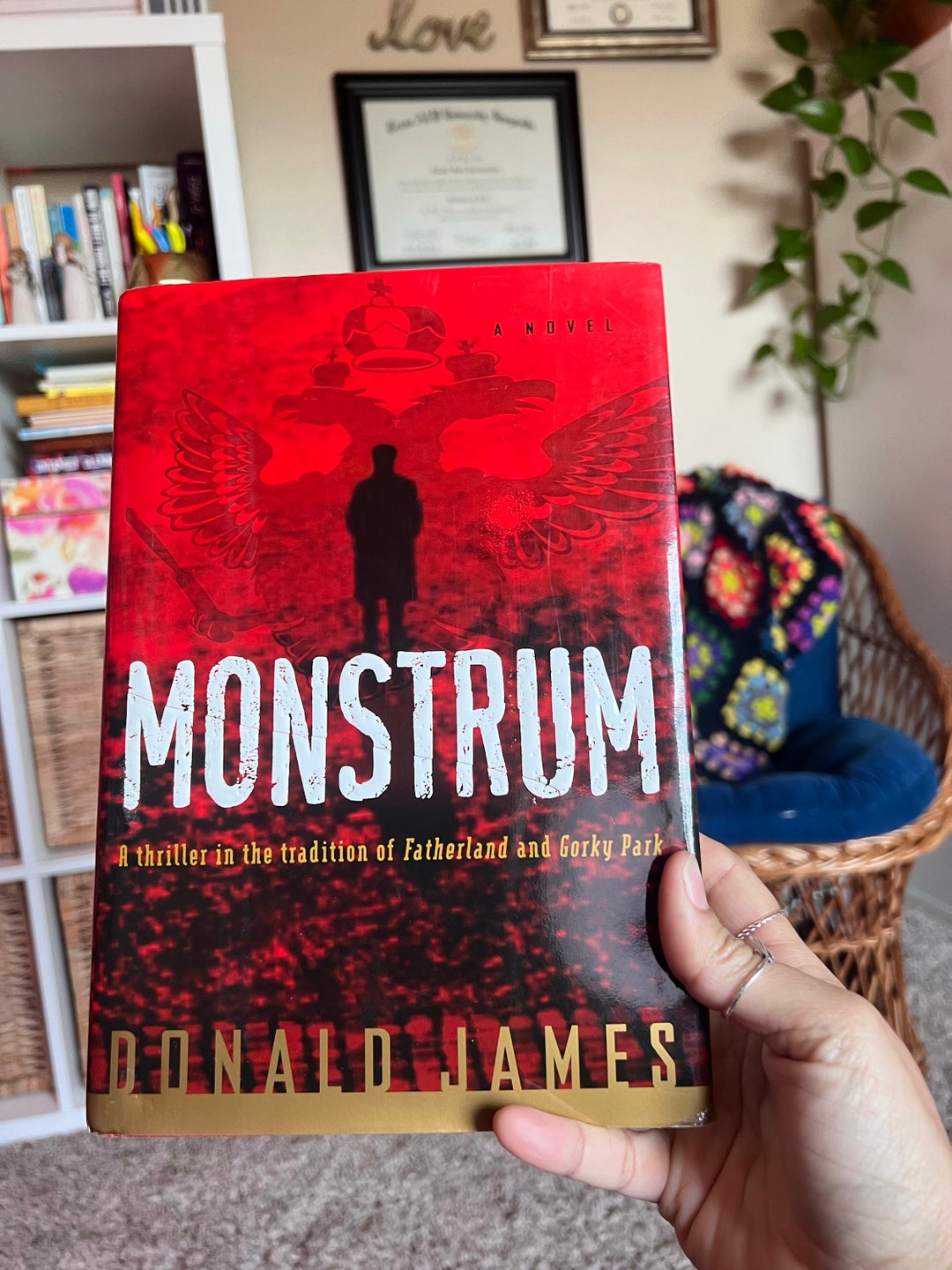 Vintage Book Monstrum by Donald James - Etsy