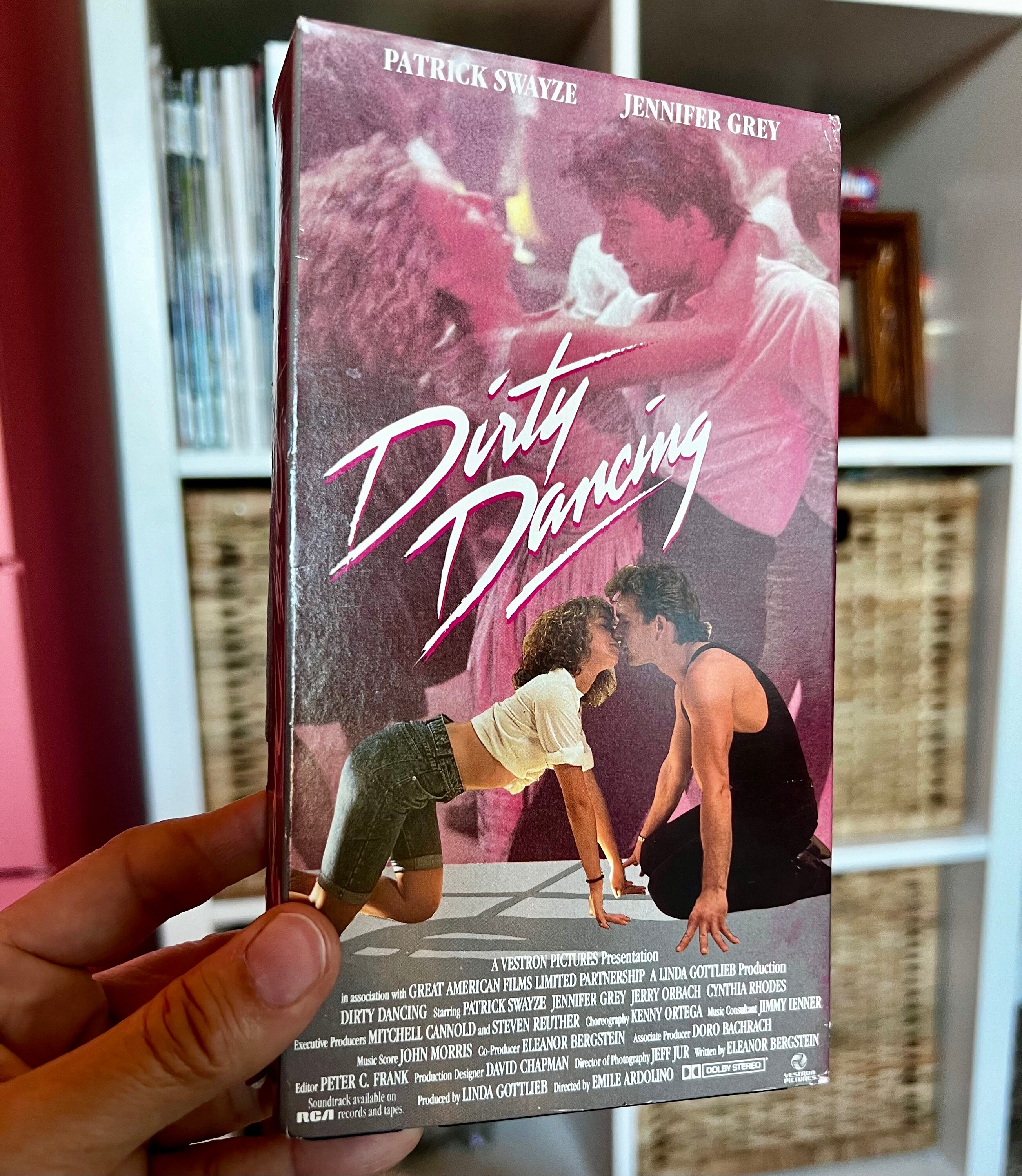 Dirty Dancing VHS Movie Tape Video, Patrick Swayze & Jennifer Grey ...