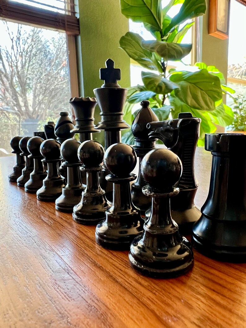 Vintage 1970 Chess Game, Antique Chess, Vintage Chess, Spanish Chess ...