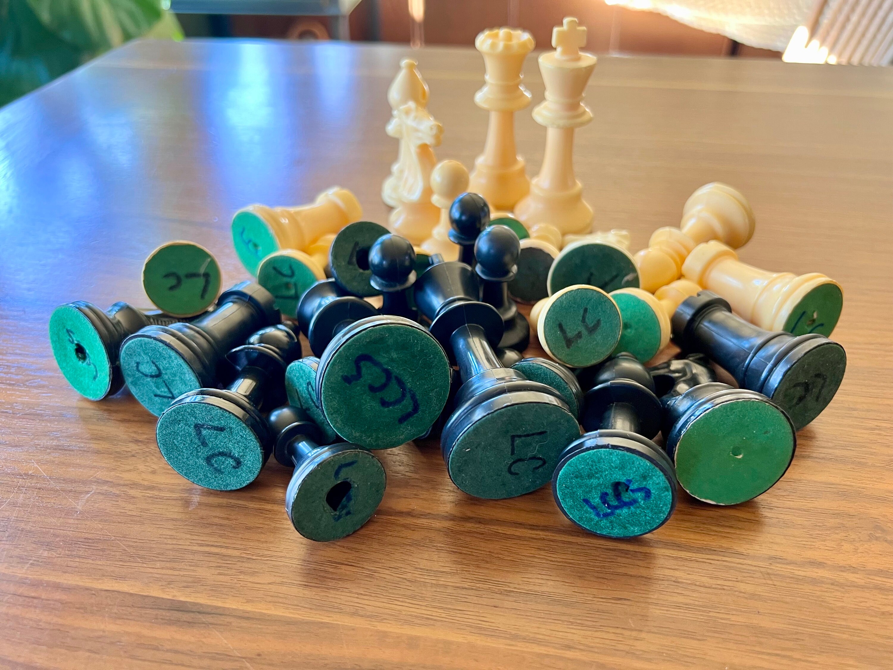 Vintage 1970 Chess Game, Antique Chess Replacement Pieces, Vintage ...