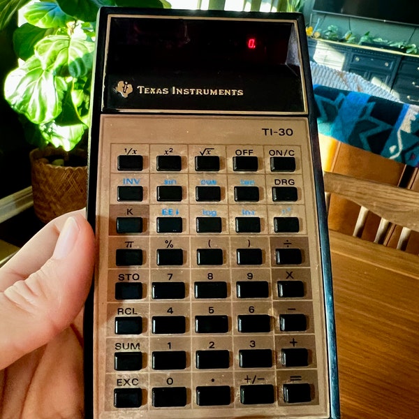 Texas Instrument Calculator - Etsy