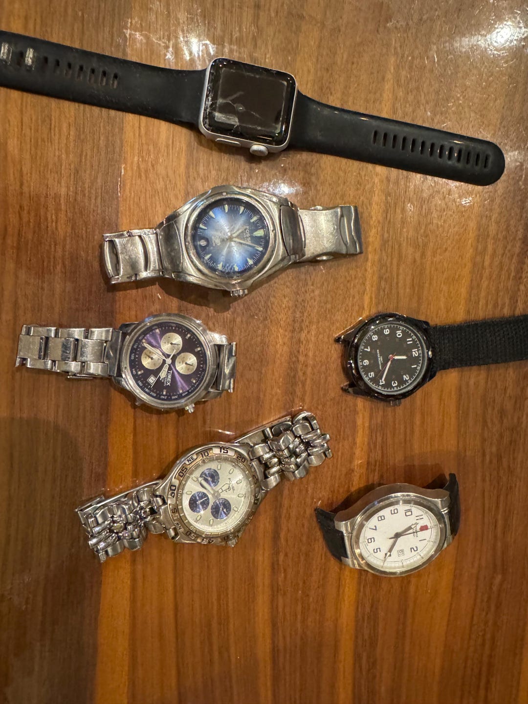 Old Broken Watches. Timex Fossil Iwatch, Get All 6 - Etsy