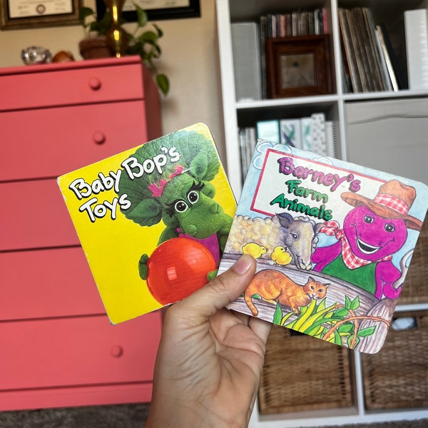 Barney Book - Etsy