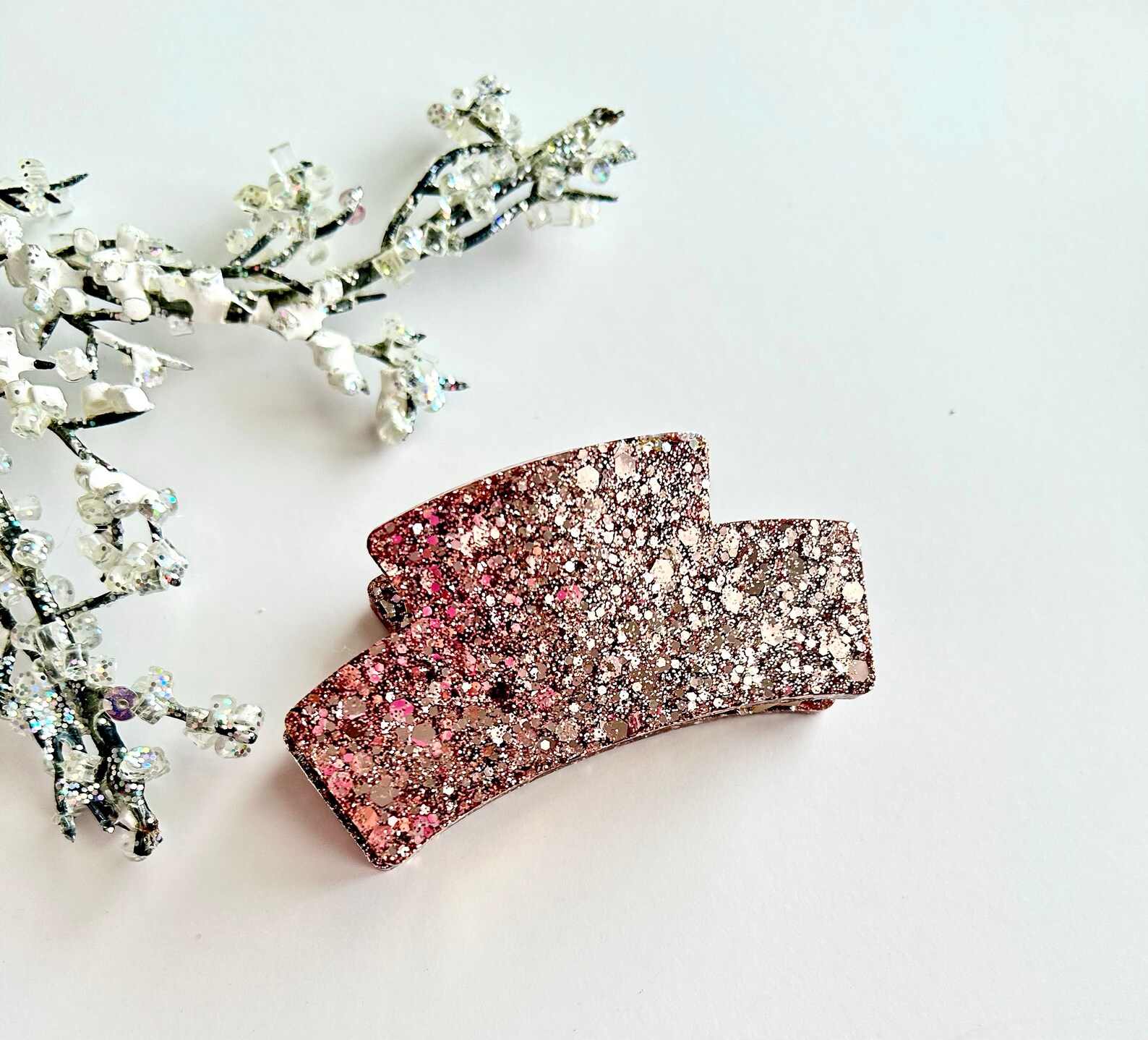 Neutral Claw Clips, High Quality Claw Clips, Christmas Gift, Sparkly ...