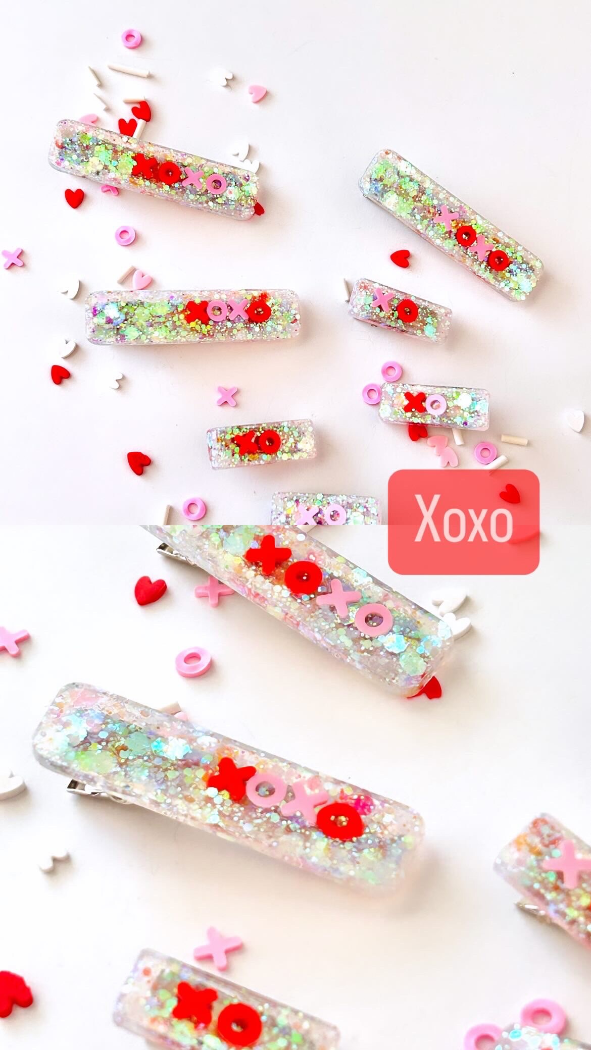 Valentines Day Hair Clips, Valentines Day Hair Accessories, Valentines ...