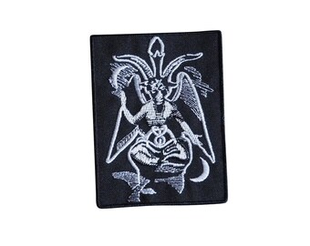 White Sigil of Fallen Angel Azazel Occult Symbol Embroidered Patch - Etsy