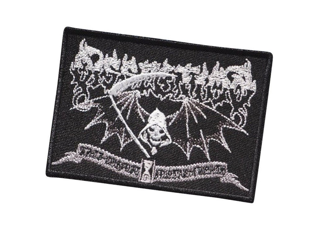 Embroidered Patch Black Metal Death Thrash Moonblood Immortal Gorgoroth ...