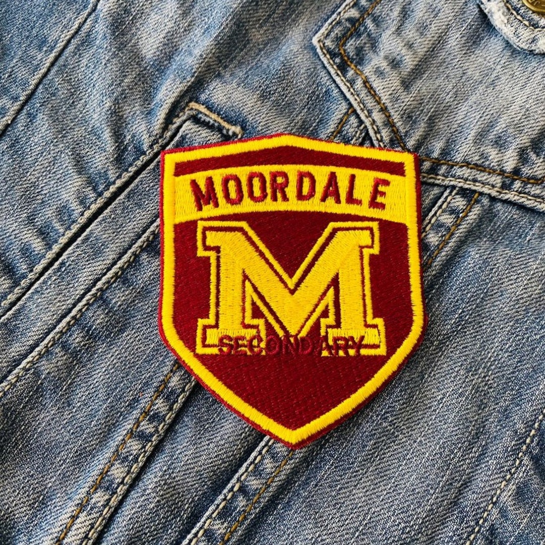 Sex Education Moordale Uniform Patch Embroidered Iron on Sew on Badge ...