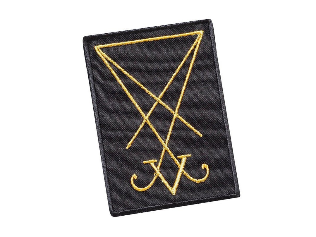 LUCIFER SIGIL SÍMBOLO Oculto Bordado Logotipo de alta calidad - Etsy México