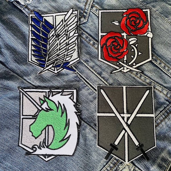 Attack on Titan Scout Logo Stickers - Etsy