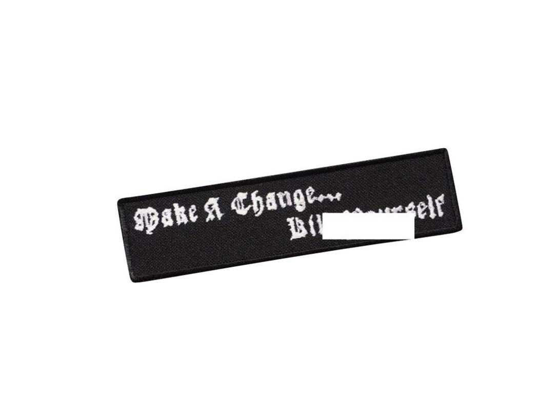 MAKE A CHANGE... Patch DSBM Black Metal Depressive Nocturnal Depression ...