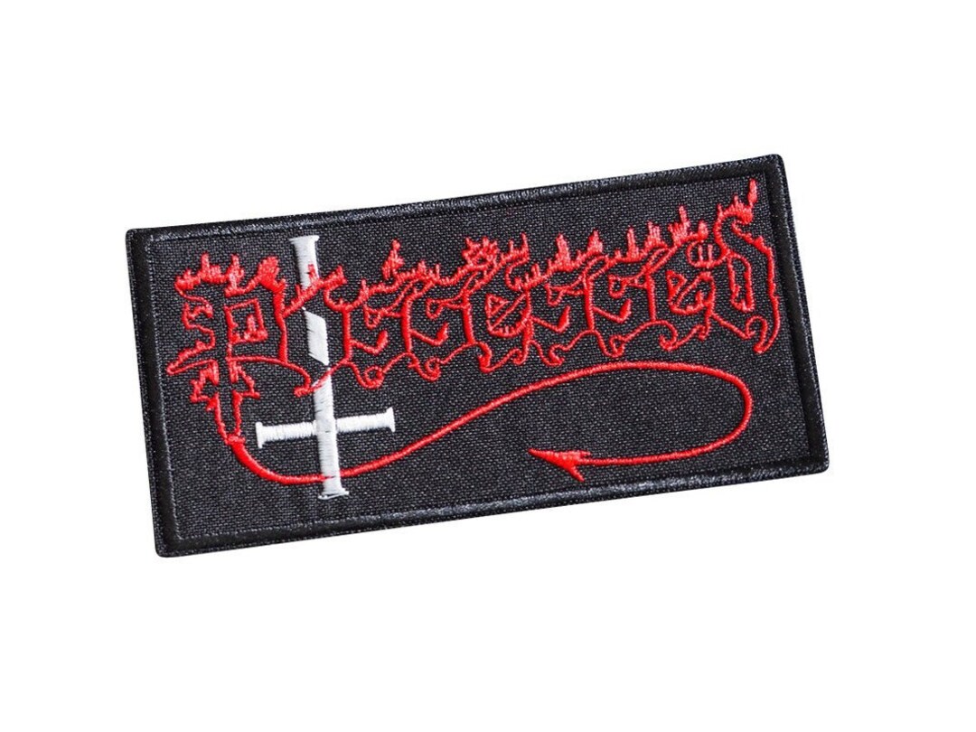 POSSESSED Embroidered High Quality Logo Patch for Fans of Industrial Metal, Black Metal, Doom ...