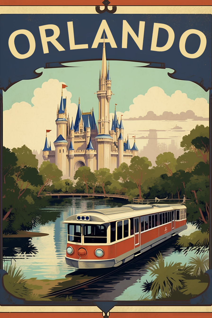 Vintage City Travel Posters - US City Edition #1 - Etsy