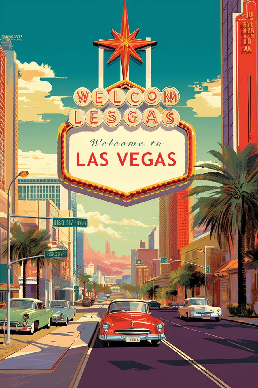 Vintage City Travel Posters - US City Edition #1 - Etsy