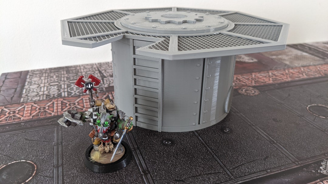 Industrial Platform 3D Printed Terrain Perfect for Warhammer 40k ...