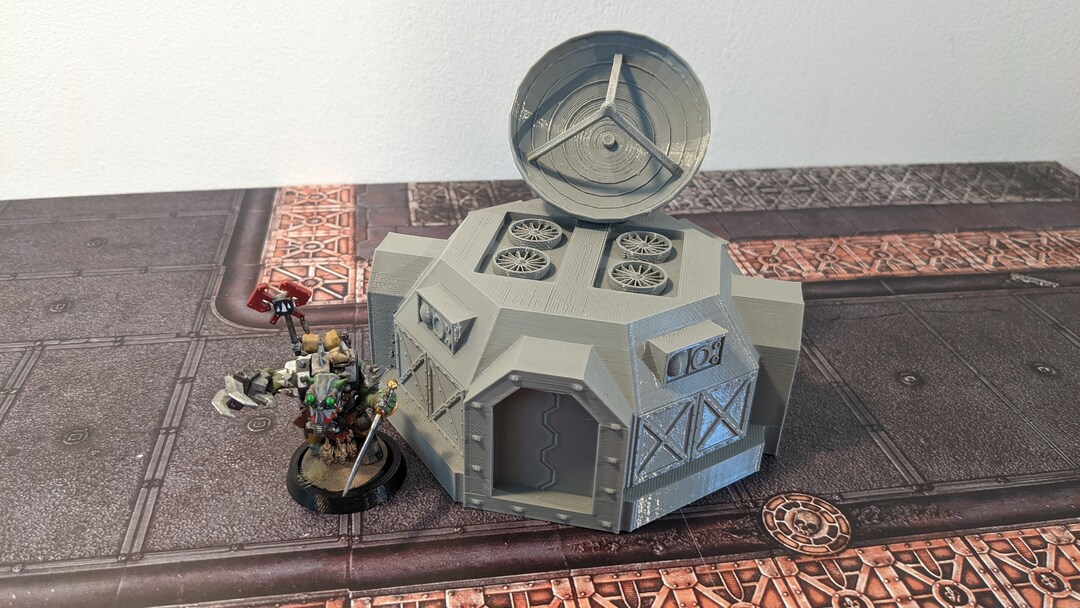 3D Printed Communications Bunker: 28mm Tabletop Terrain - Etsy UK