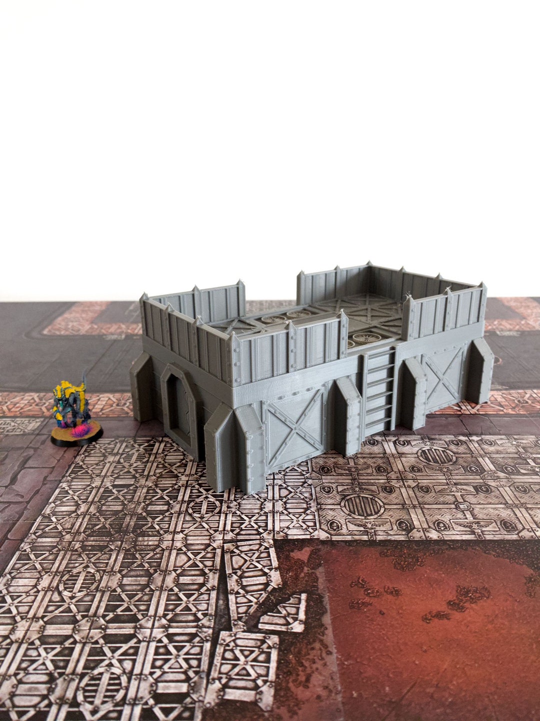Scifi Armoured Bunker 3D Printed 28mm Tabletop Terrain Perfect for ...