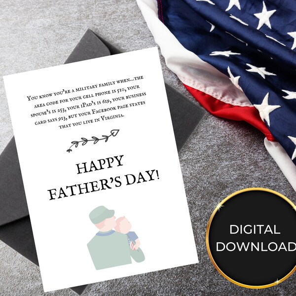 Fathers Day Military - Etsy