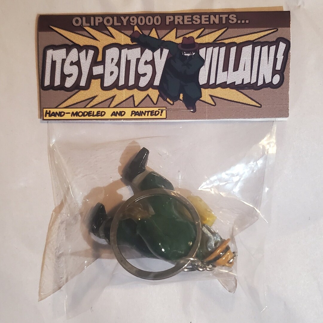 Itsy-bitsy Villain: the Tiny MF DOOM Keychain - Etsy