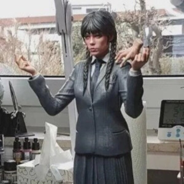 Wednesday Addams Stl - Etsy