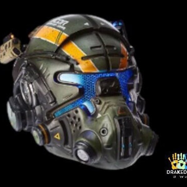 Titanfall 2 Helmet Stl - Etsy