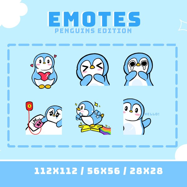 Penguin Vtuber - Etsy