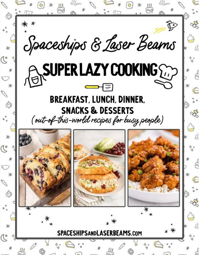 Super Lazy Cooking Meal Plan - Etsy