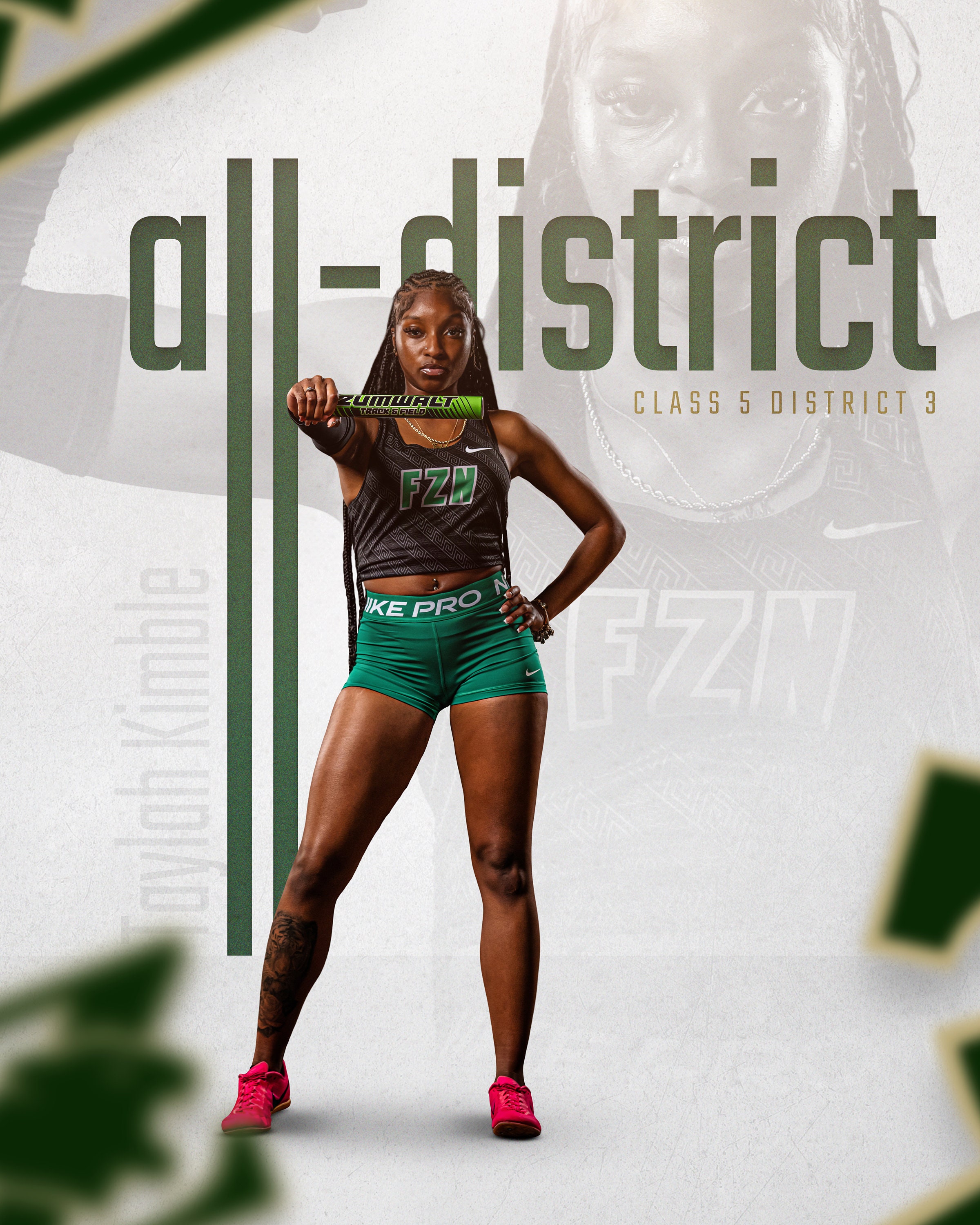 Awards Graphic/poster All-state, All-region, All-district, All-area ...