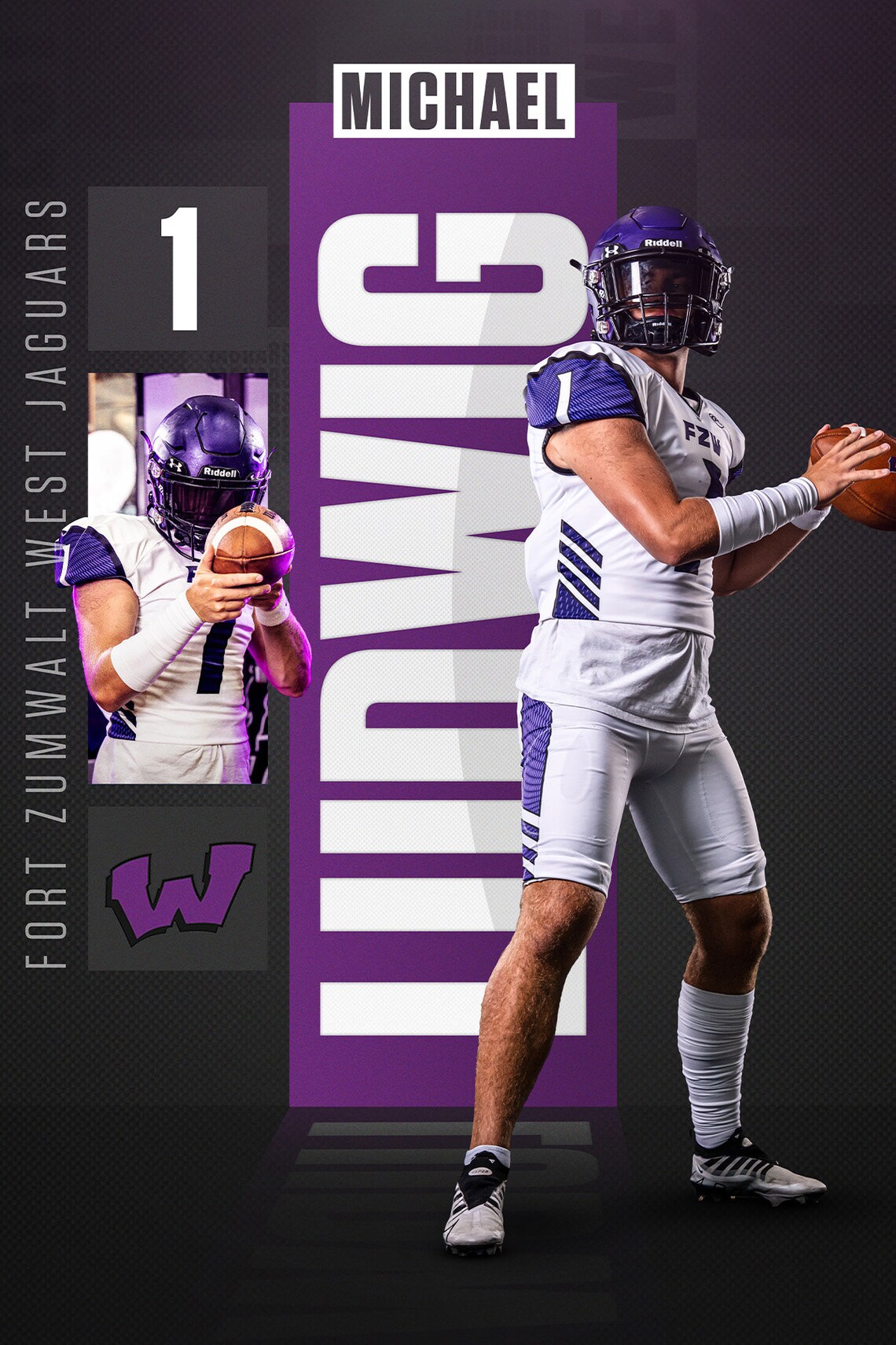 Senior Poster Template - Quick, Easy to Use Photoshop Template That ...