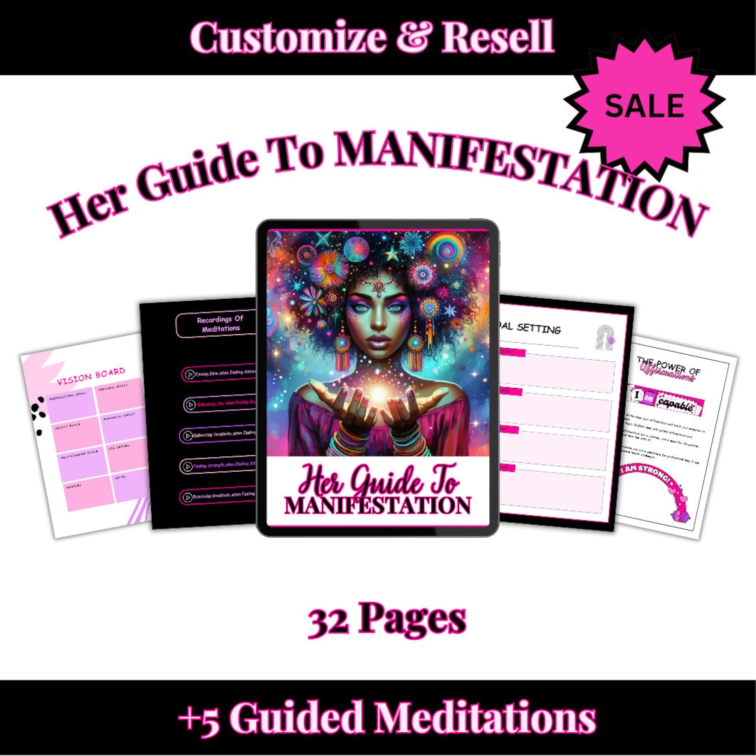 Manifestation Ebook, Manifestation Guide, Manifestation Journal ...