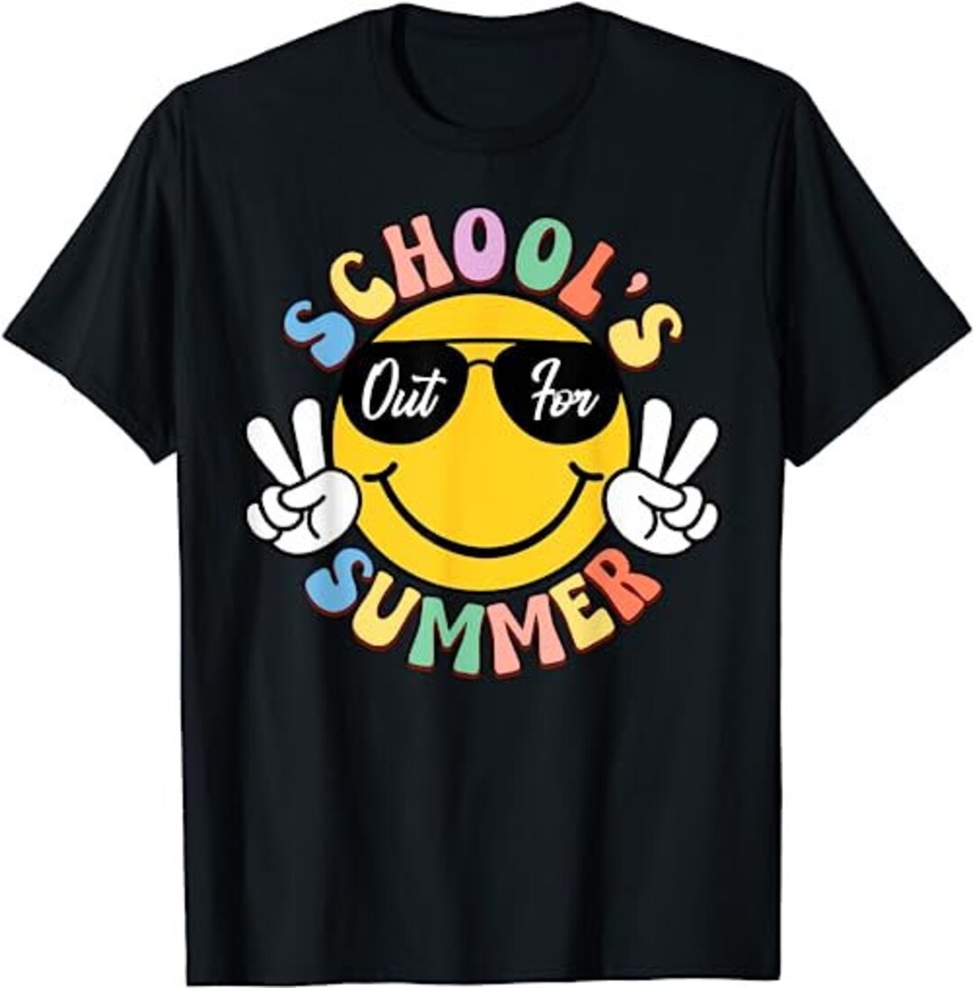 Last Day of School Graduation Groovy Schools Out for Summer - Etsy