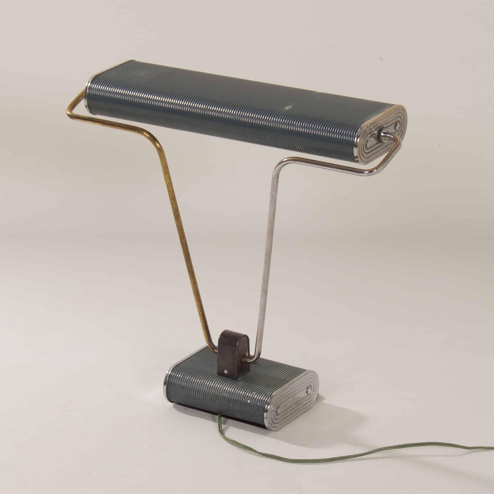 French N71 Desk Lamp by Atelier Jumo, 1960s | Blue Grey, Art Deco ...