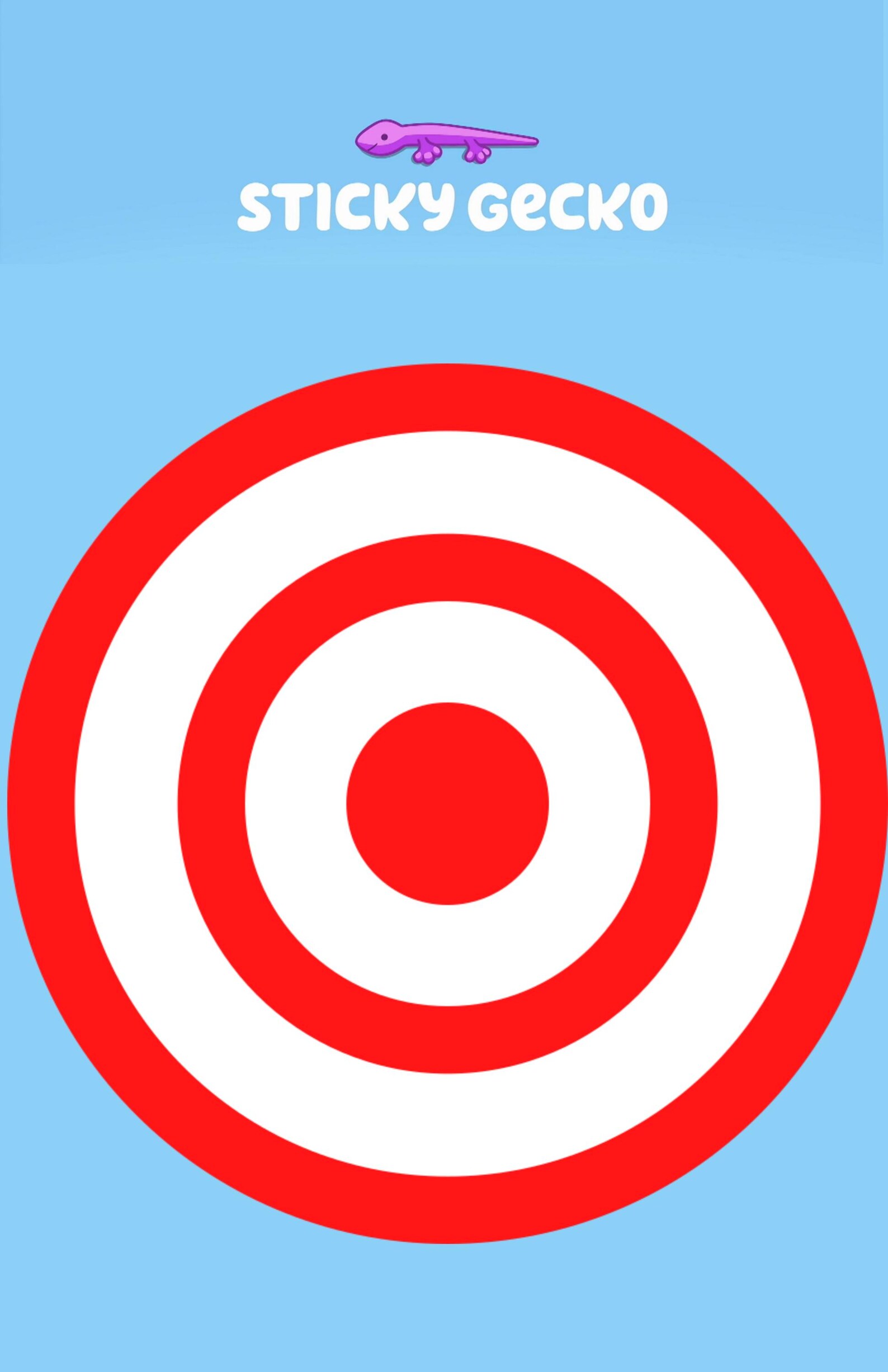 Sticky Gecko Target Party Game - Etsy