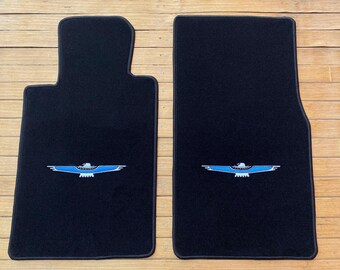 2002 to 2005 ford thunderbird logo floor mats store
