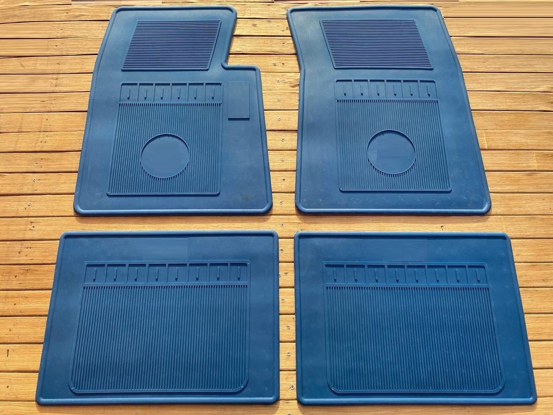 Fit for Ford Galaxie 500 RUBBER Floor Mats Blue 4 SEATER 1964-1966 - Etsy