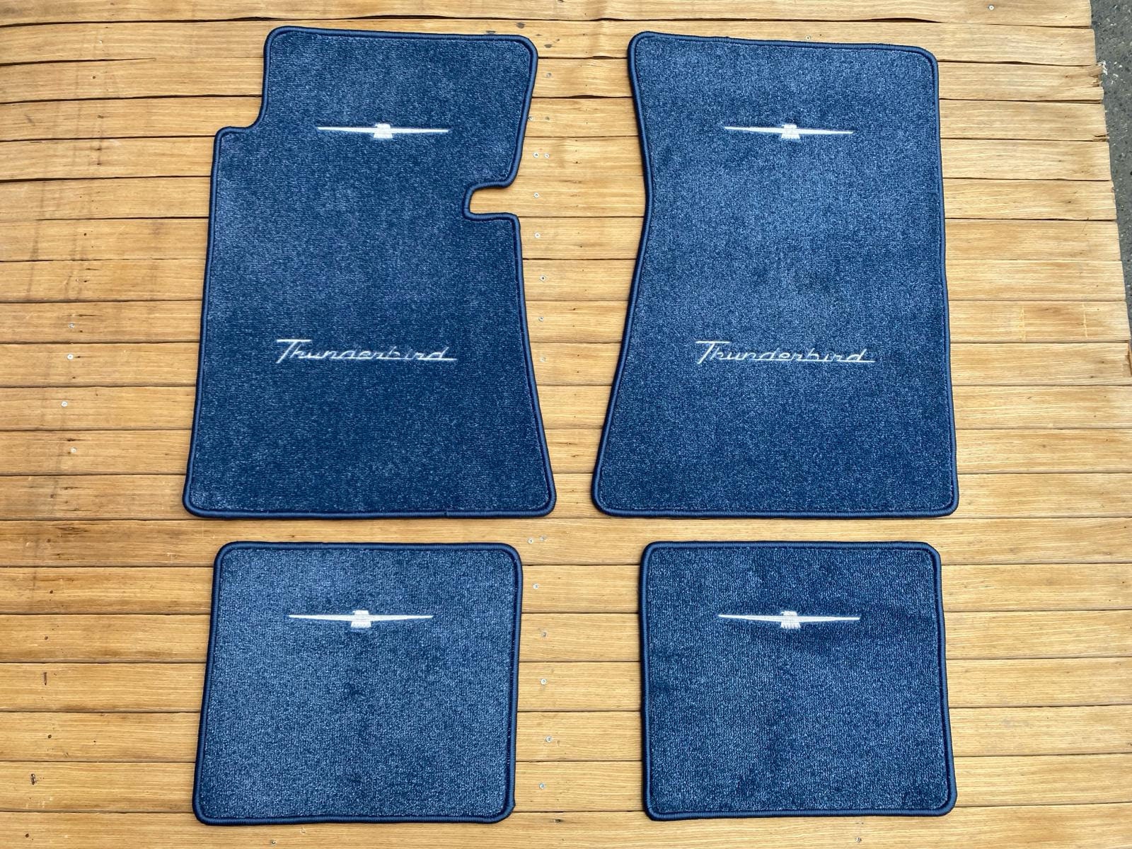For Ford Thunderbird Floor Mat Mats Carpet Blue Set of 4 1964-66 - Etsy